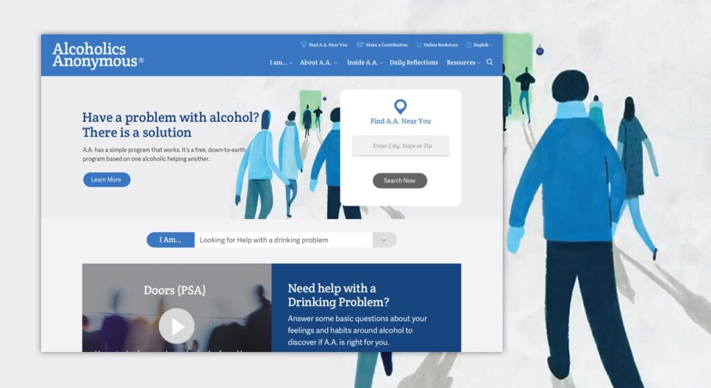 Alcoholics Anonymous - Counterspace Design & Digital Solutions